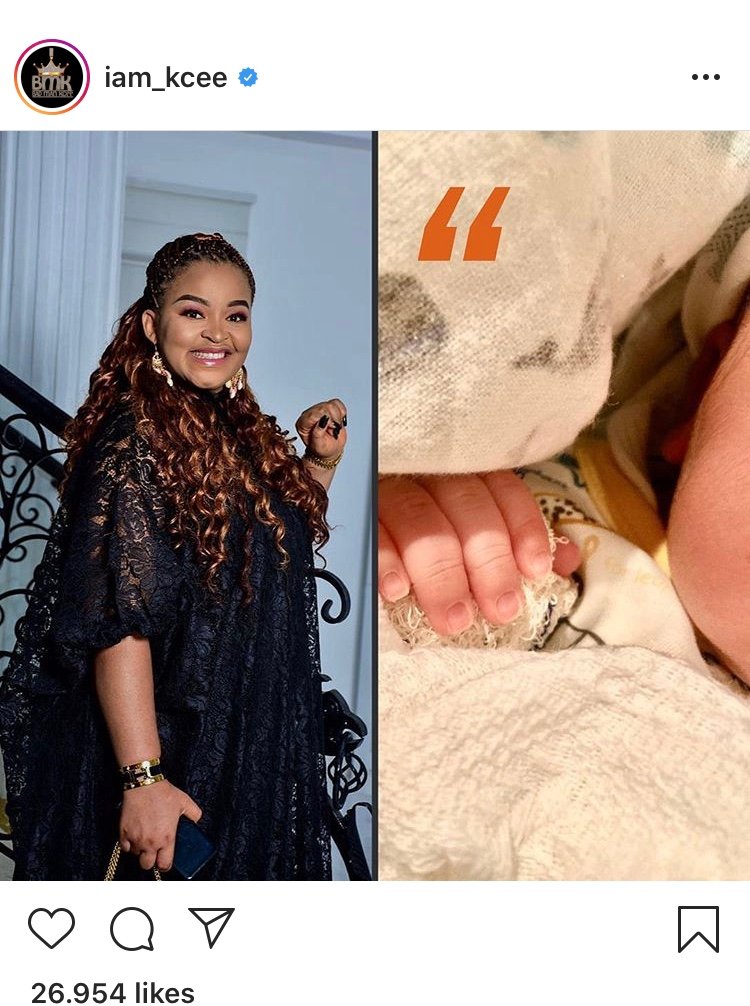Nigerian artist KCee welcomes baby boy with wife | Duke International ...